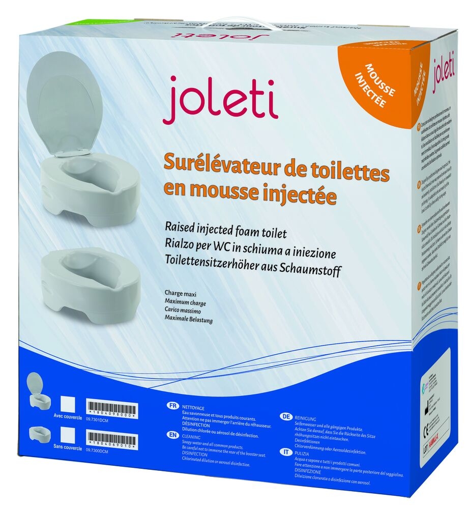 Réhausse-WC en mousse JOLETI | La Centrale Médicale