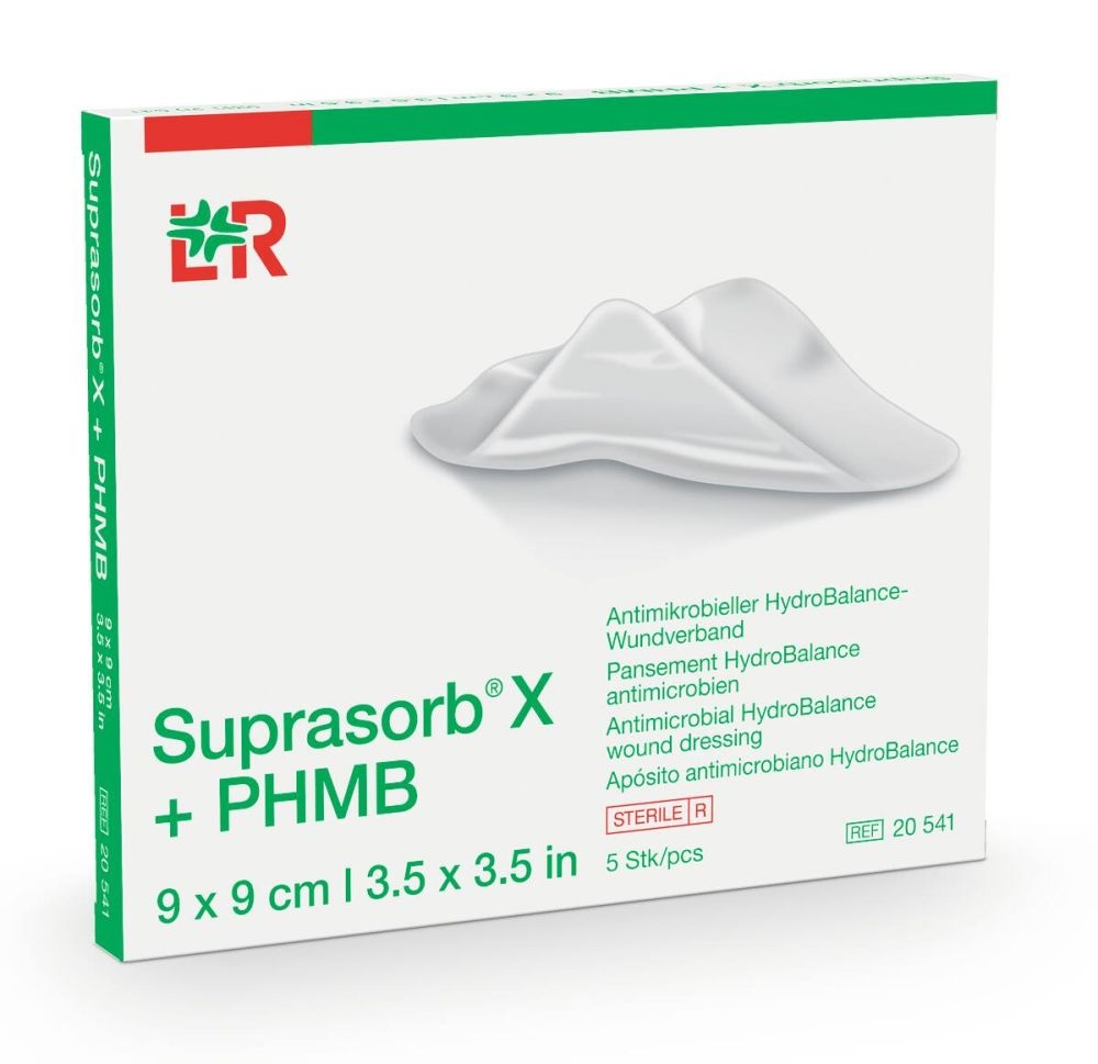SUPRASORB® X + PHMB | La Centrale Médicale