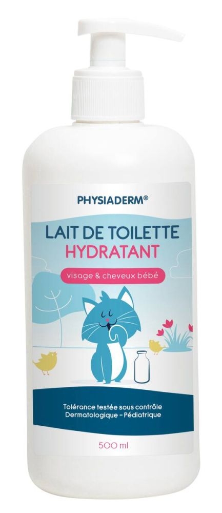 Lait de toilette hydratant bébé PHYSIADERM | La Centrale Médicale
