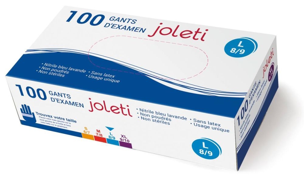 Gant d'examen nitrile JOLETI | La Centrale Médicale