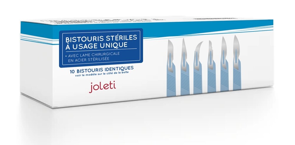 Bistouri stérile à usage unique JOLETI | La Centrale Médicale
