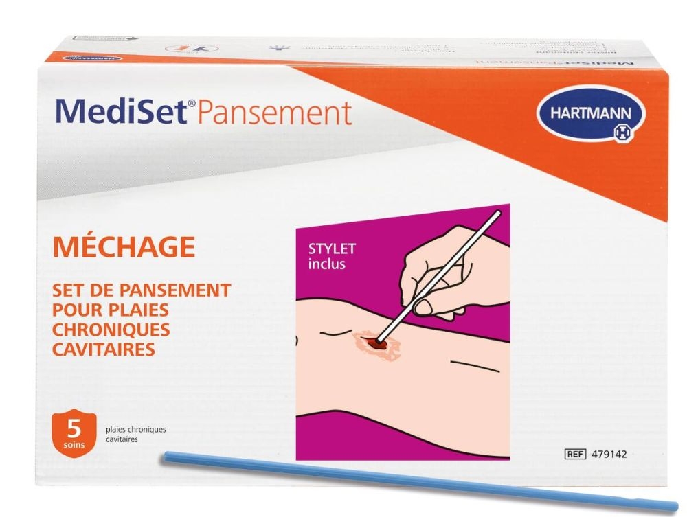 Set Mediset® Pansement Méchage | La Centrale Médicale