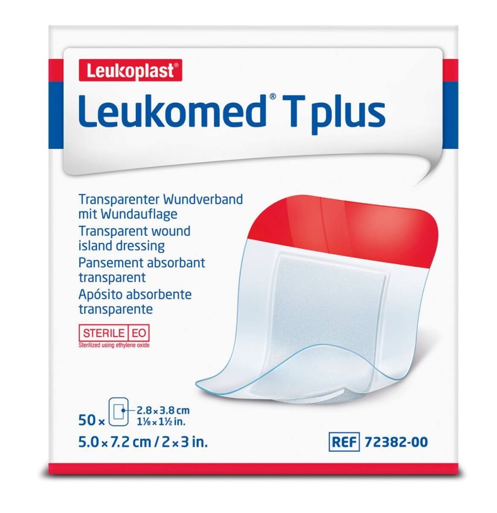 Pansement stérile transparent avec compresse LEUKOMED® T PLUS | La ...